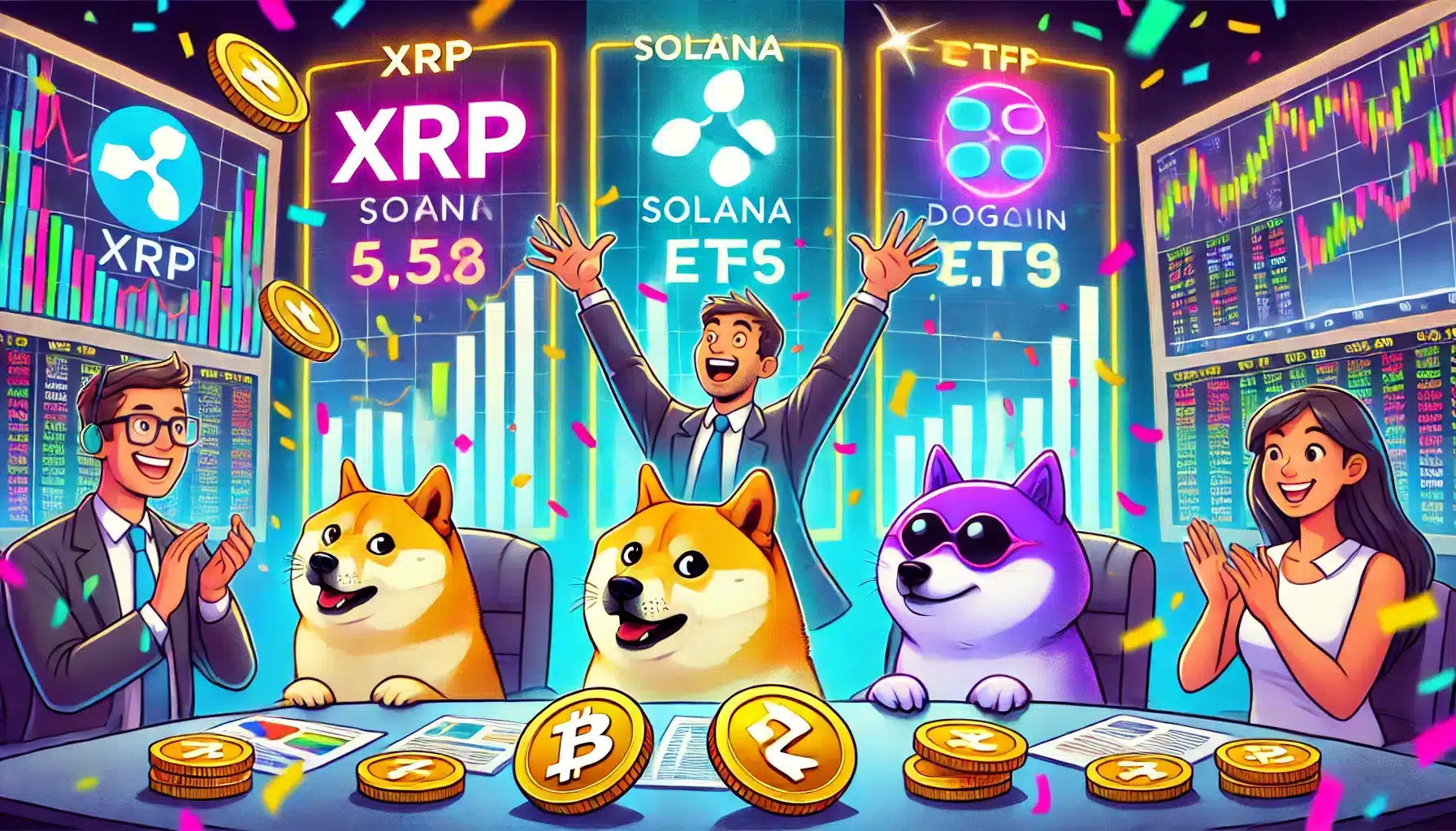 Investors Rejoice: XRP, Solana, and Dogecoin ETFs Could Hit the Market Soon - The Bit Journal